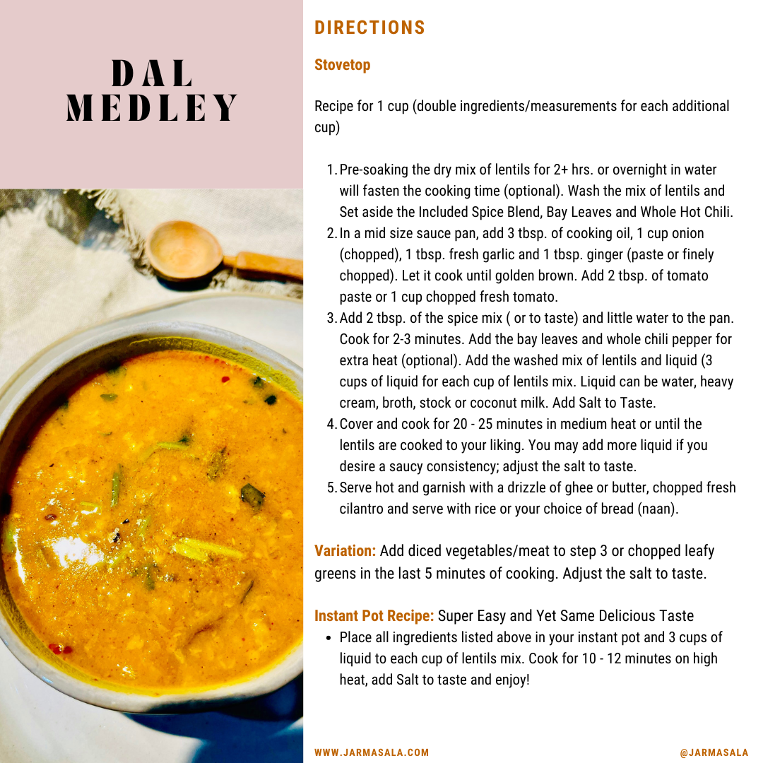 how to make dal spice blend